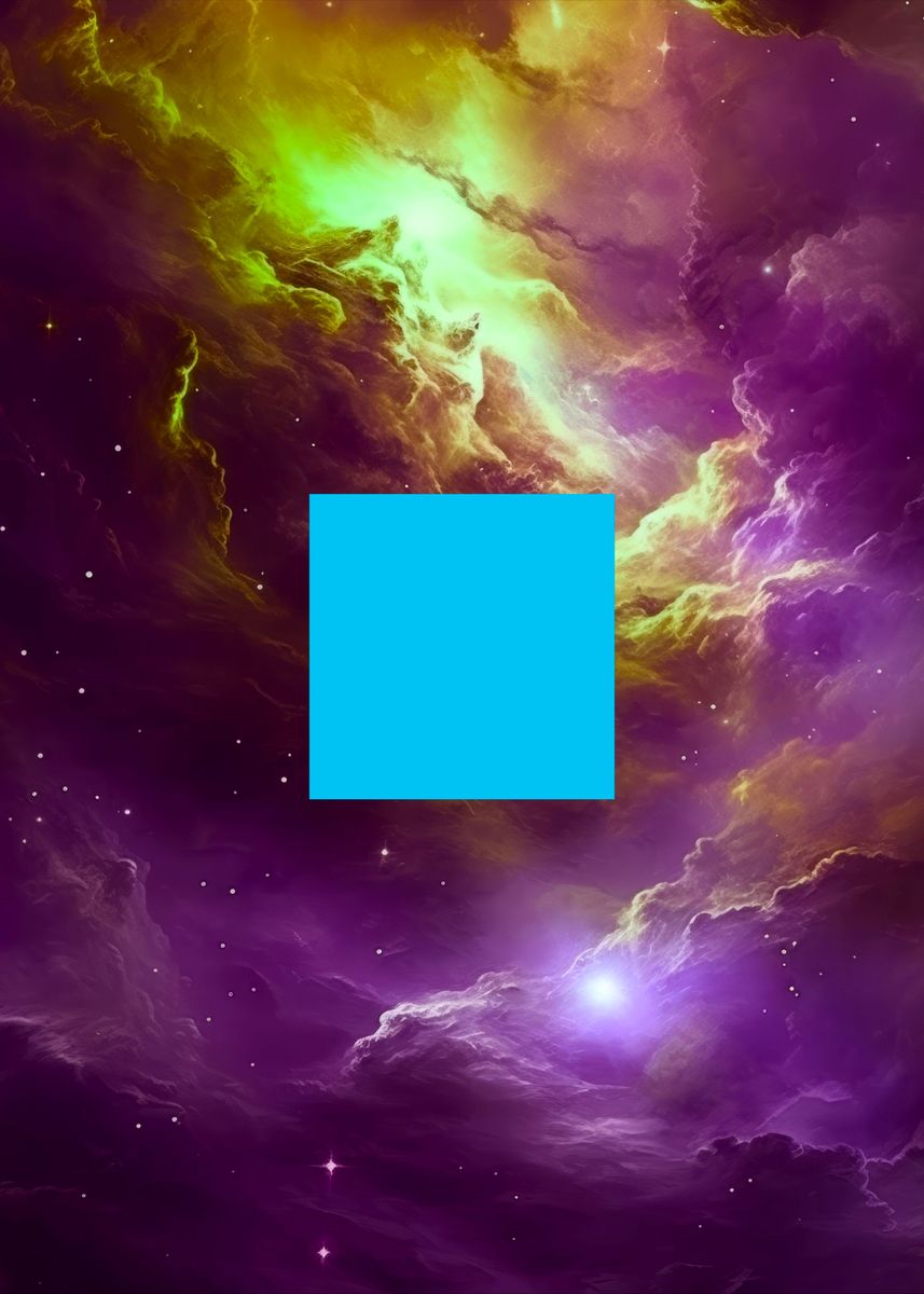 'ZIMA BLUE Andromeda' Poster, picture, metal print, paint by Antonio ...