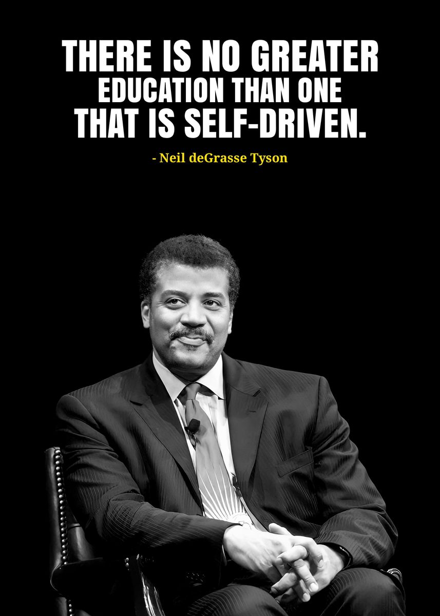 'Neil Degrasse Tyson ' Poster, picture, metal print, paint by Yoshhhh ...