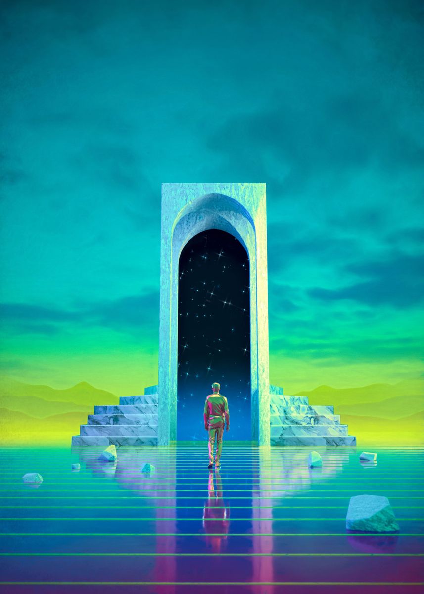 'Revelation' Poster, picture, metal print, paint by Shørsh | Displate