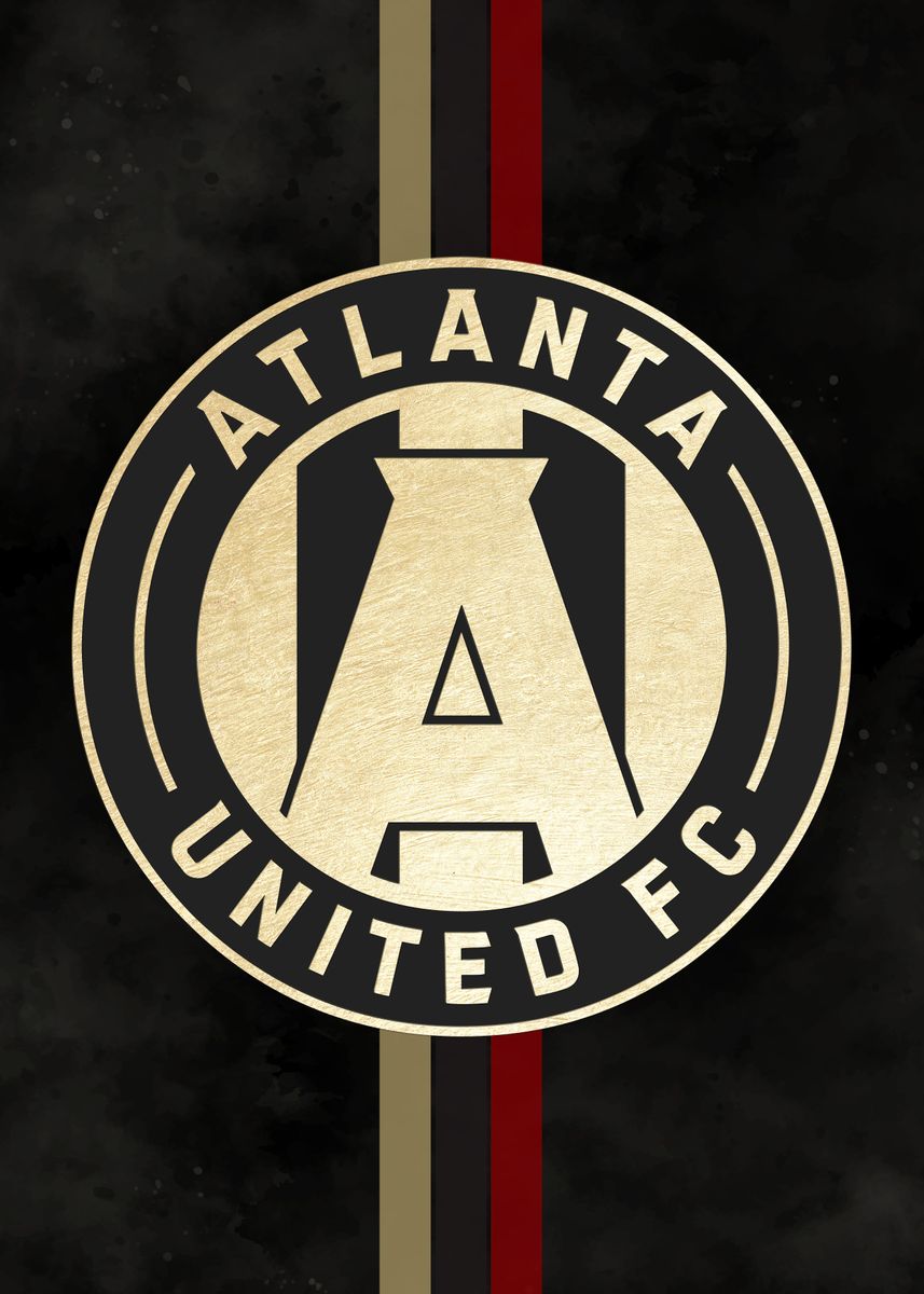 'Atlanta United' Poster, picture, metal print, paint by Luke Vassel ...