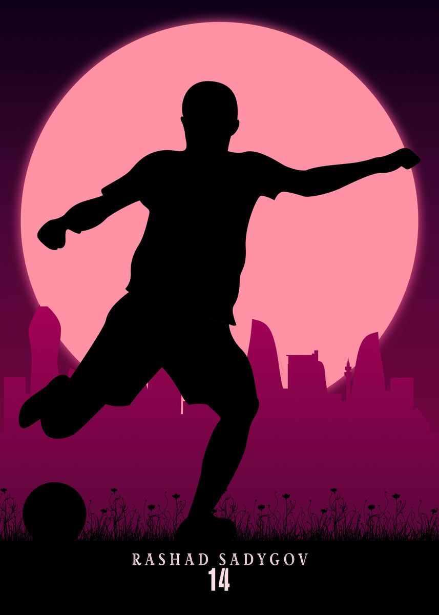 'RASHAD SADYGOV' Poster, picture, metal print, paint by Terrance Seay ...