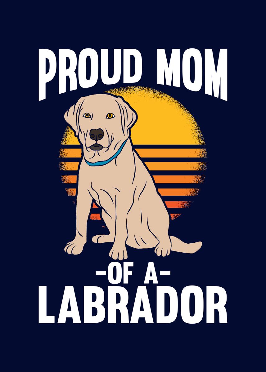 'Labrador Dog Labrador' Poster, picture, metal print, paint by MzumO ...