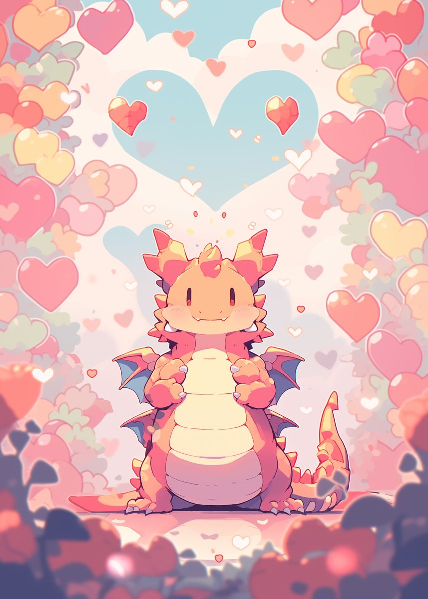 'Adorable Pixelimals' Poster, picture, metal print, paint by Davia ...