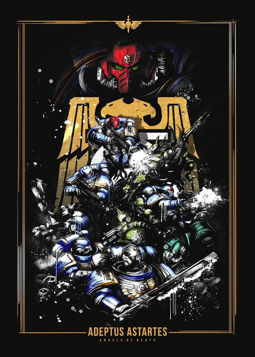 'Angels of Death' Poster, picture, metal print, paint by Warhammer ...