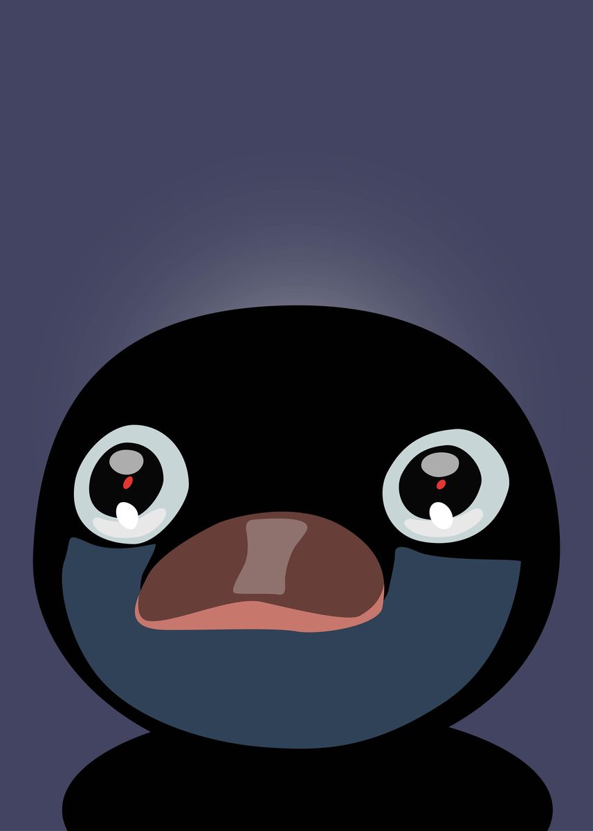'Funny Noot Noot' Poster, picture, metal print, paint by DASDOFF | Displate
