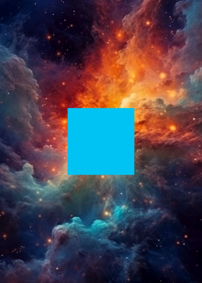 'ZIMA BLUE Centaurus' Poster, picture, metal print, paint by Antonio ...