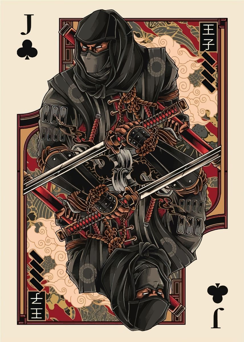 'Samurai' Poster, picture, metal print, paint by albran karan | Displate