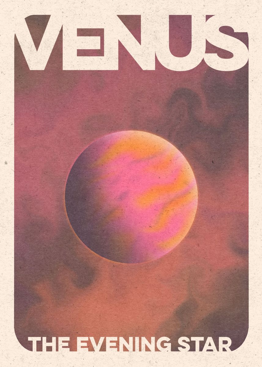'Venus The Evening Star' Poster, picture, metal print, paint by Jake ...