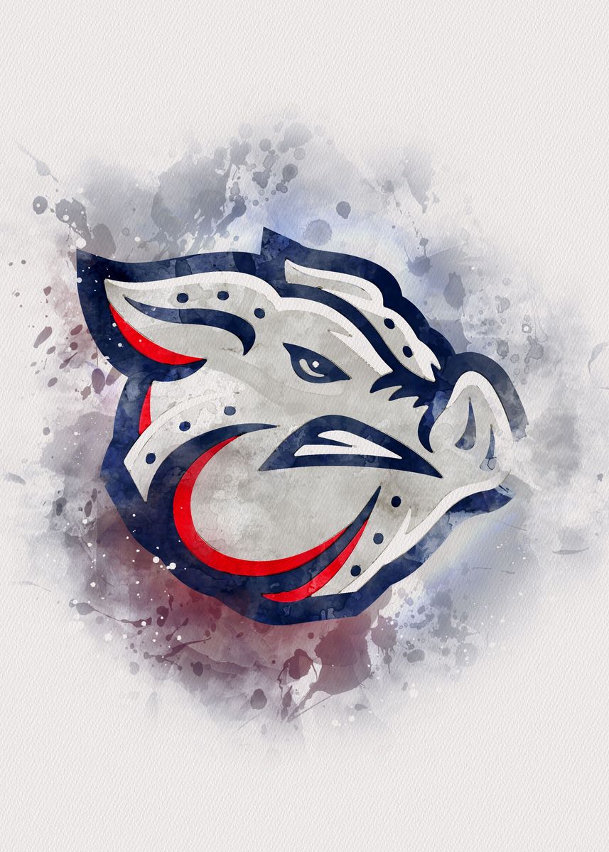 'Lehigh Valley IronPigs' Poster, picture, metal print, paint by ...