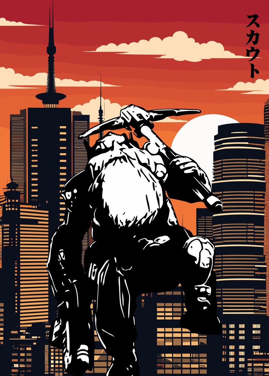 'Deep Rock Galactic Scout' Poster, picture, metal print, paint by Ahmad ...