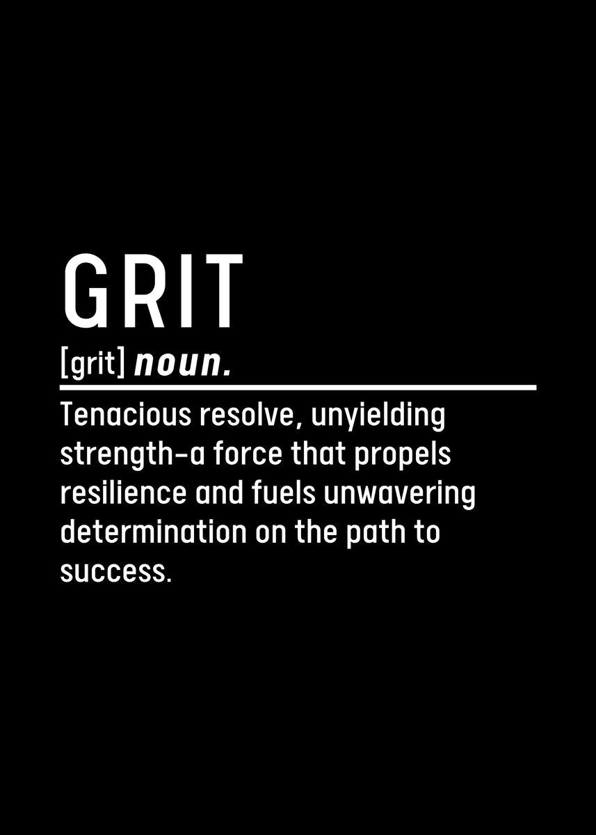 Grit Definition Simple at Kai Hartung blog
