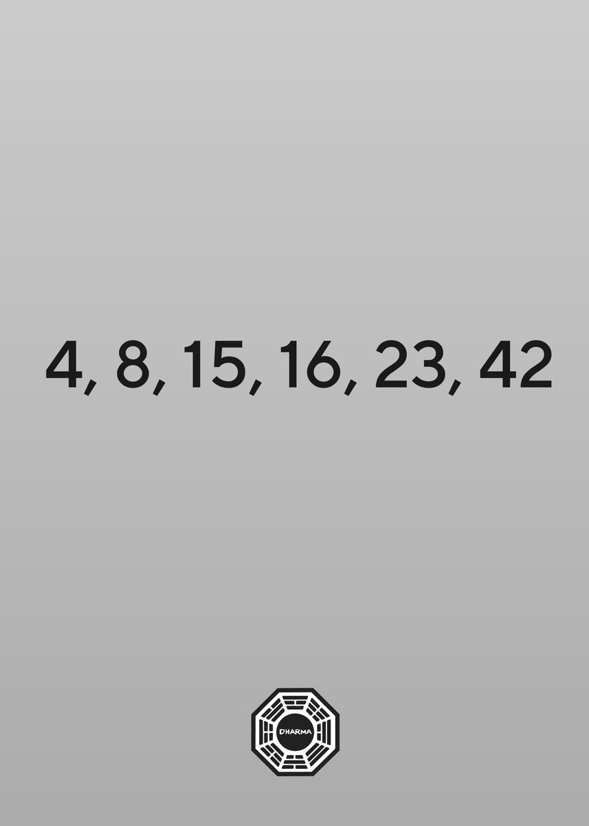 'Number Lost' Poster, picture, metal print, paint by Fakun | Displate