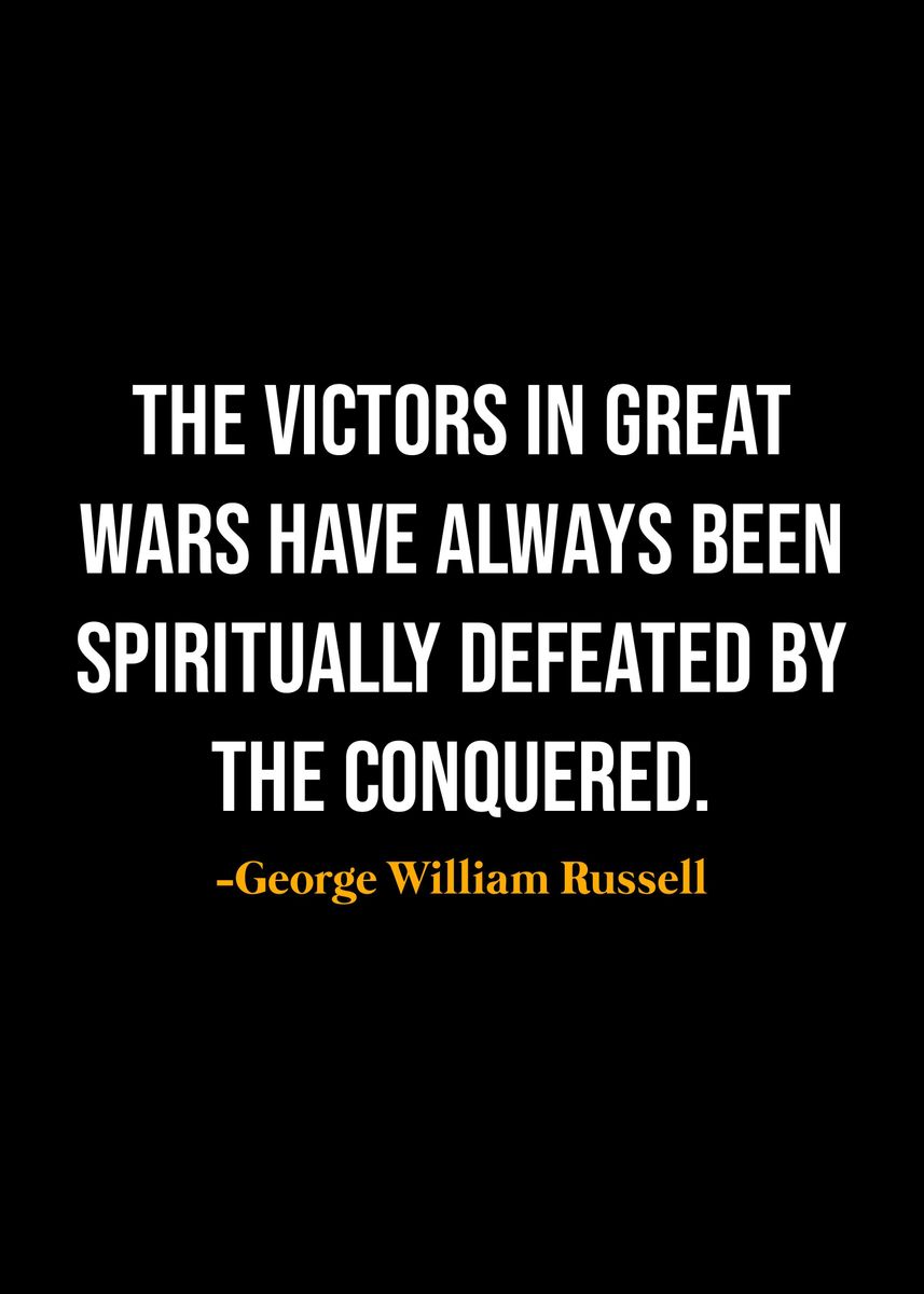 'George William Russell ' Poster, picture, metal print, paint by NOHARA ...