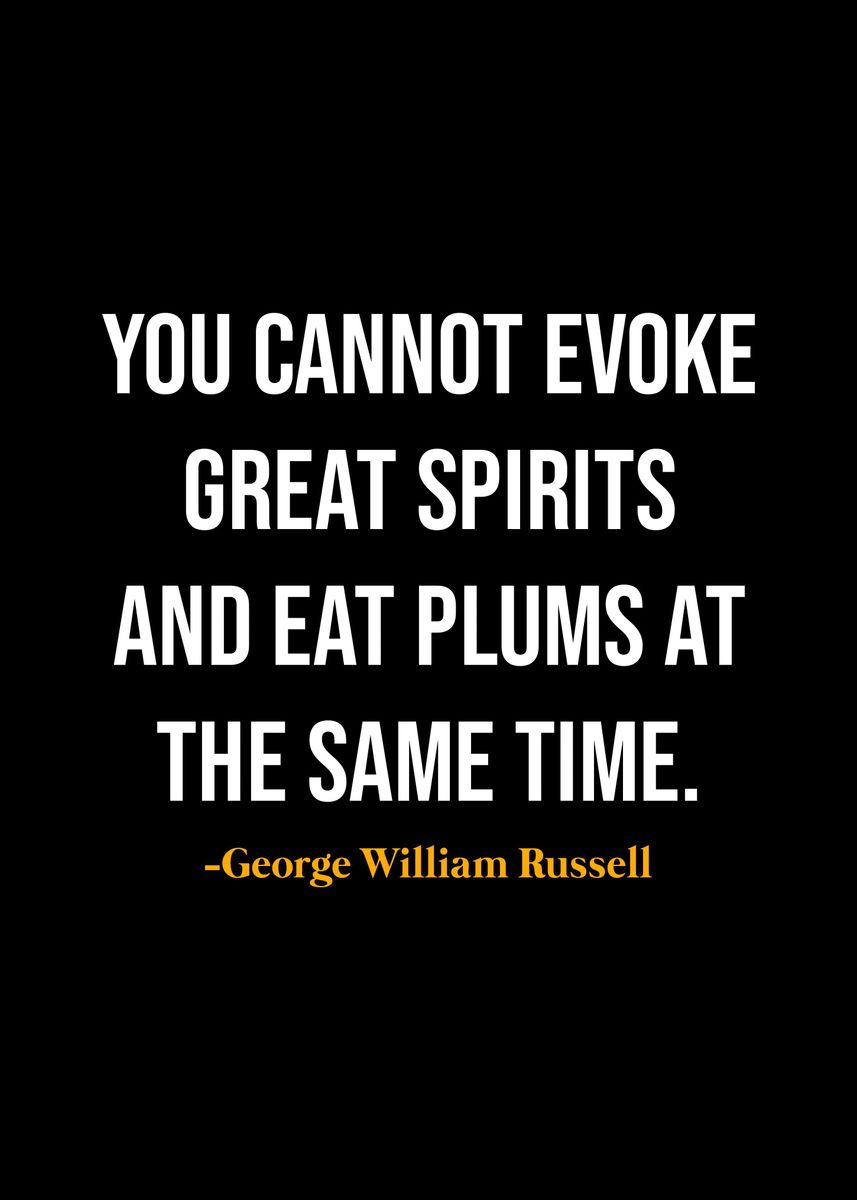 'George William Russell ' Poster, picture, metal print, paint by NOHARA ...