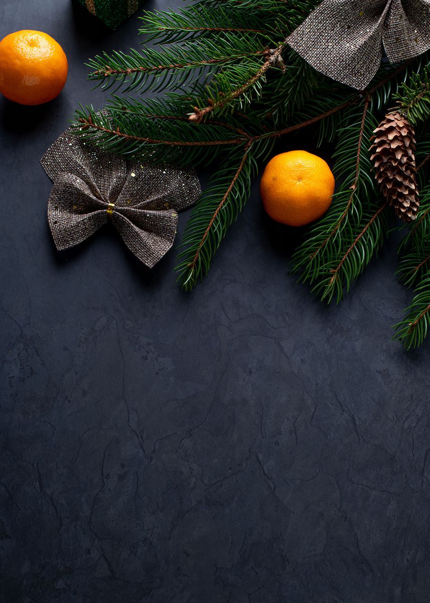 'Christmas background' Poster, picture, metal print, paint by Zelma ...