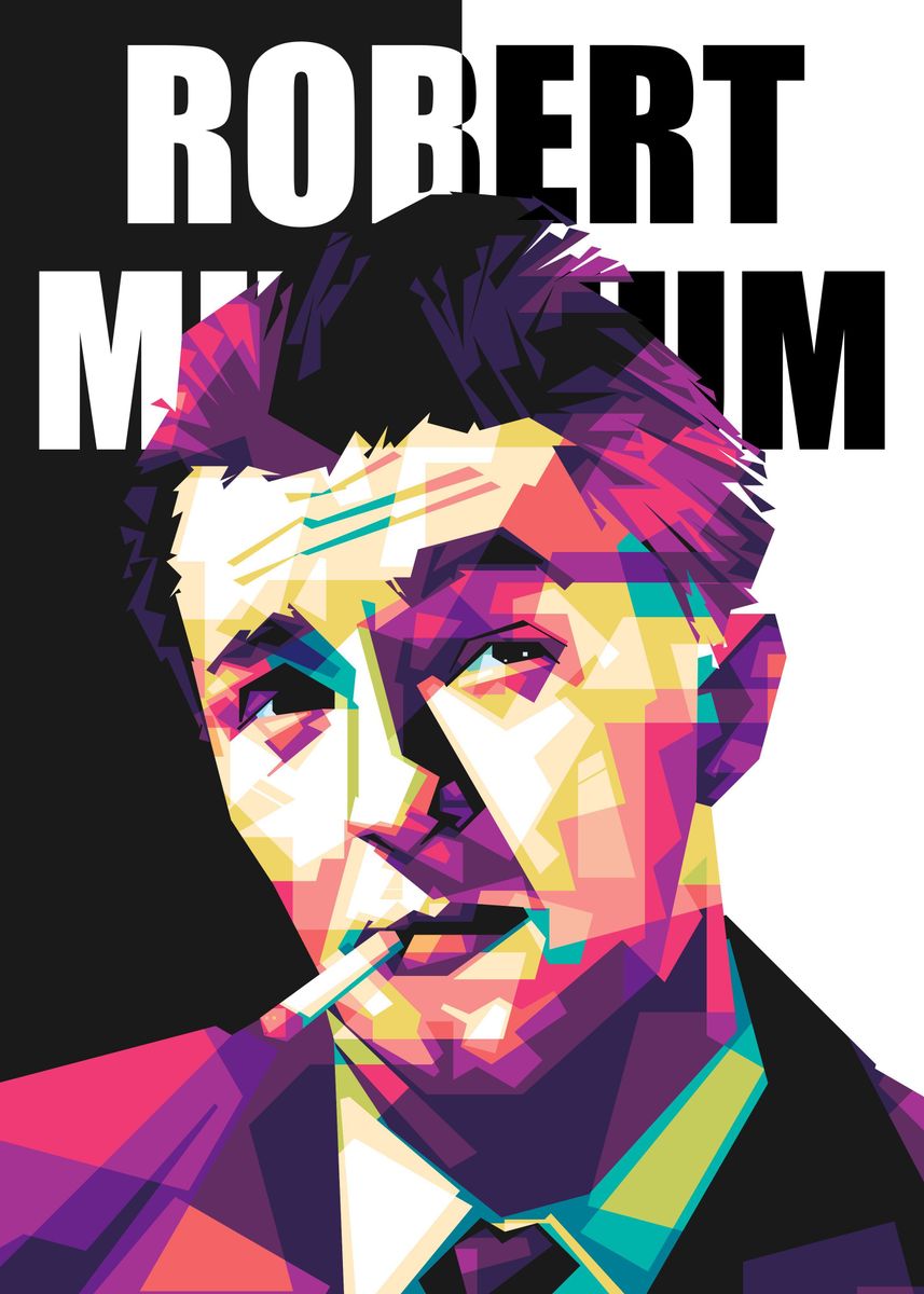 'super robert m' Poster, picture, metal print, paint by Asran Vektor ...