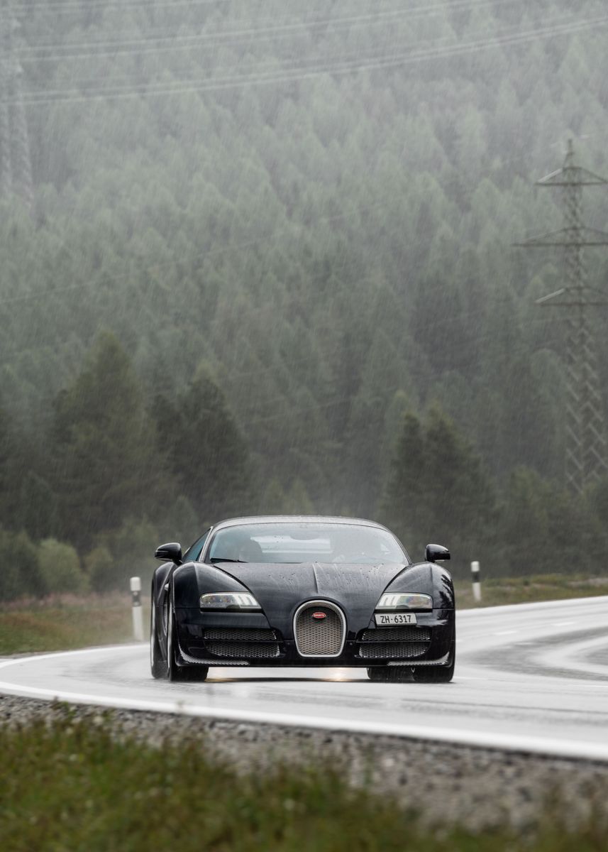 'Bugatti Chiron ' Poster, picture, metal print, paint by To Giyanto ...
