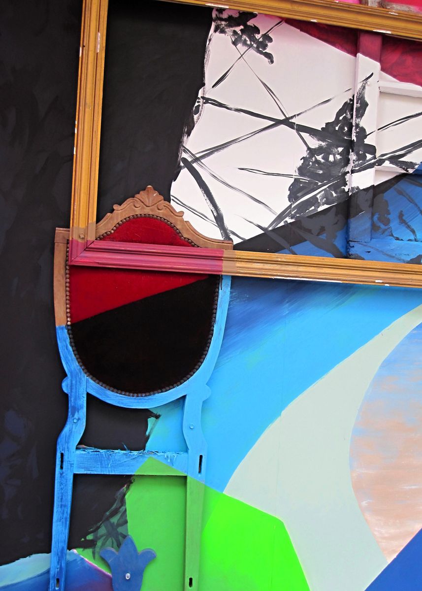 'Colorful framed art' Poster, picture, metal print, paint by ...