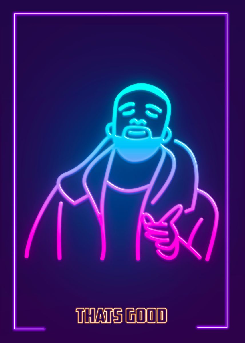 'Thats Good' Poster, picture, metal print, paint by Trending ...