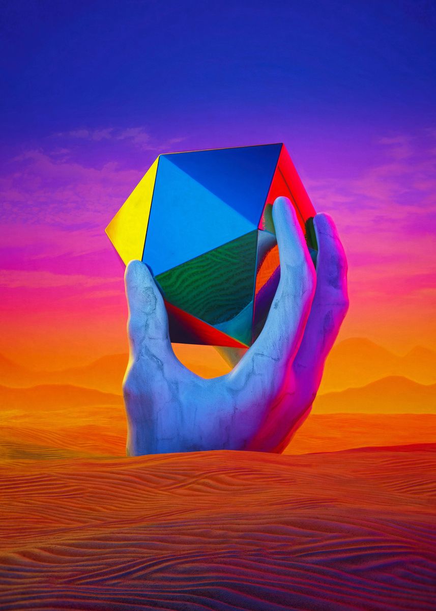 'Truth' Poster, picture, metal print, paint by Shorsh | Displate