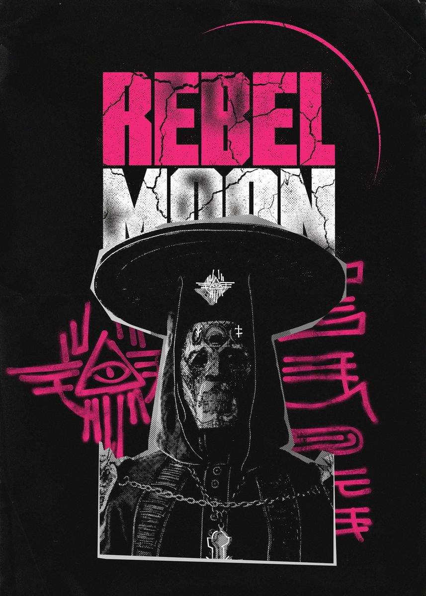 'Rebel Moon Priest' Poster, picture, metal print, paint by Rebel Moon ...