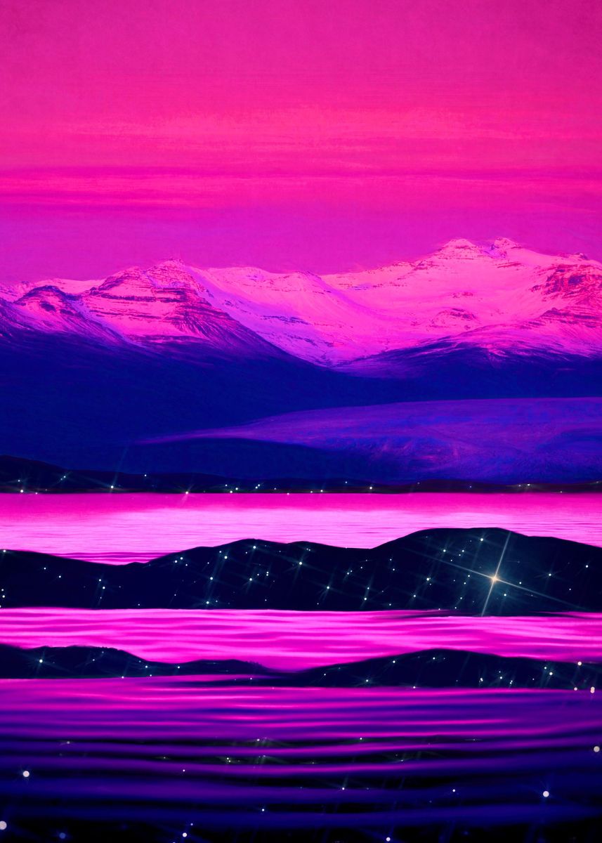 'Eclipse v1' Poster, picture, metal print, paint by Shorsh | Displate