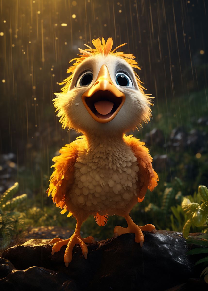 'Adorable Pixels' Poster, picture, metal print, paint by Davia Jleeyah ...