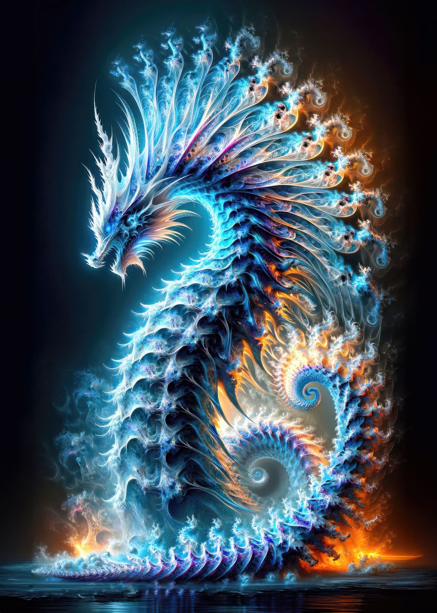 'The Quantum Seraph' Poster, picture, metal print, paint by Bill ...