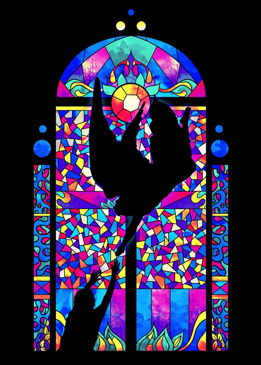 'Take My Hand' Poster, picture, metal print, paint by Famous City ...