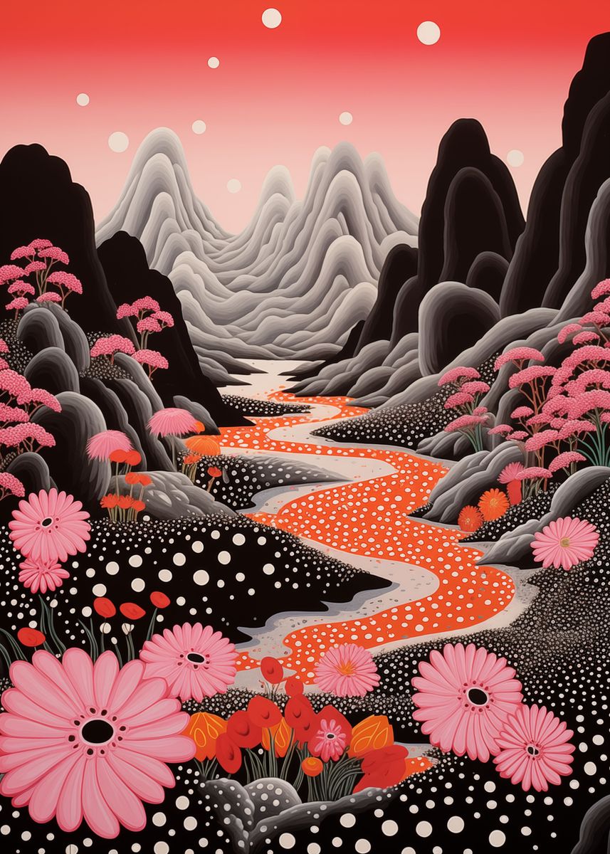 'Imaginary Weird Land' Poster, picture, metal print, paint by Akaiji ...