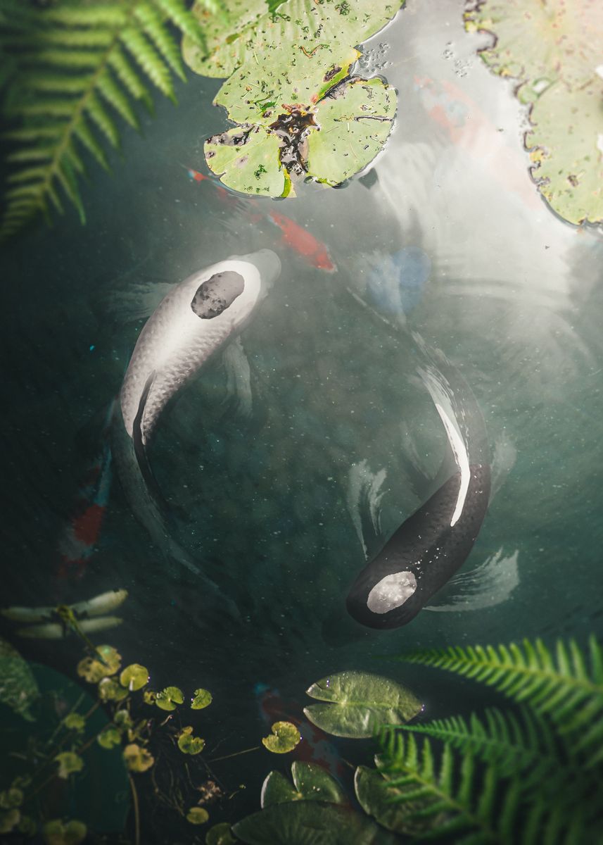 'Duality' Poster, picture, metal print, paint by KevinXD | Displate