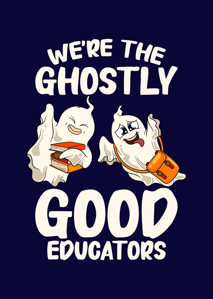 'Funny Halloween Teacher' Poster, picture, metal print, paint by MzumO ...