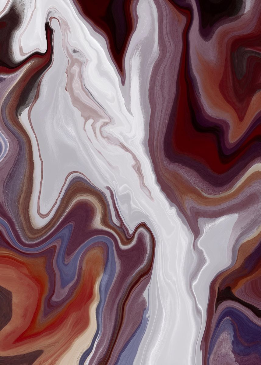 'Marble Digital Painting' Poster, picture, metal print, paint by Ydha ...