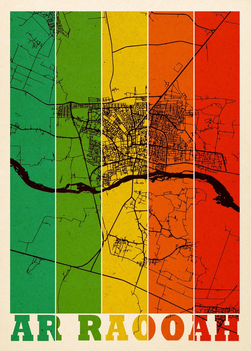 'Ar Raqqah Syria' Poster, picture, metal print, paint by Ryan Proffitt ...