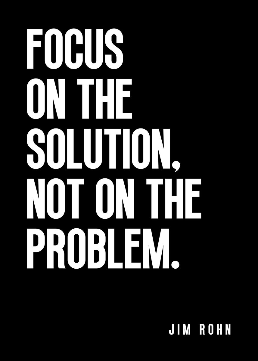 'Jim Rohn Quote' Poster, picture, metal print, paint by Wezt Studio ...