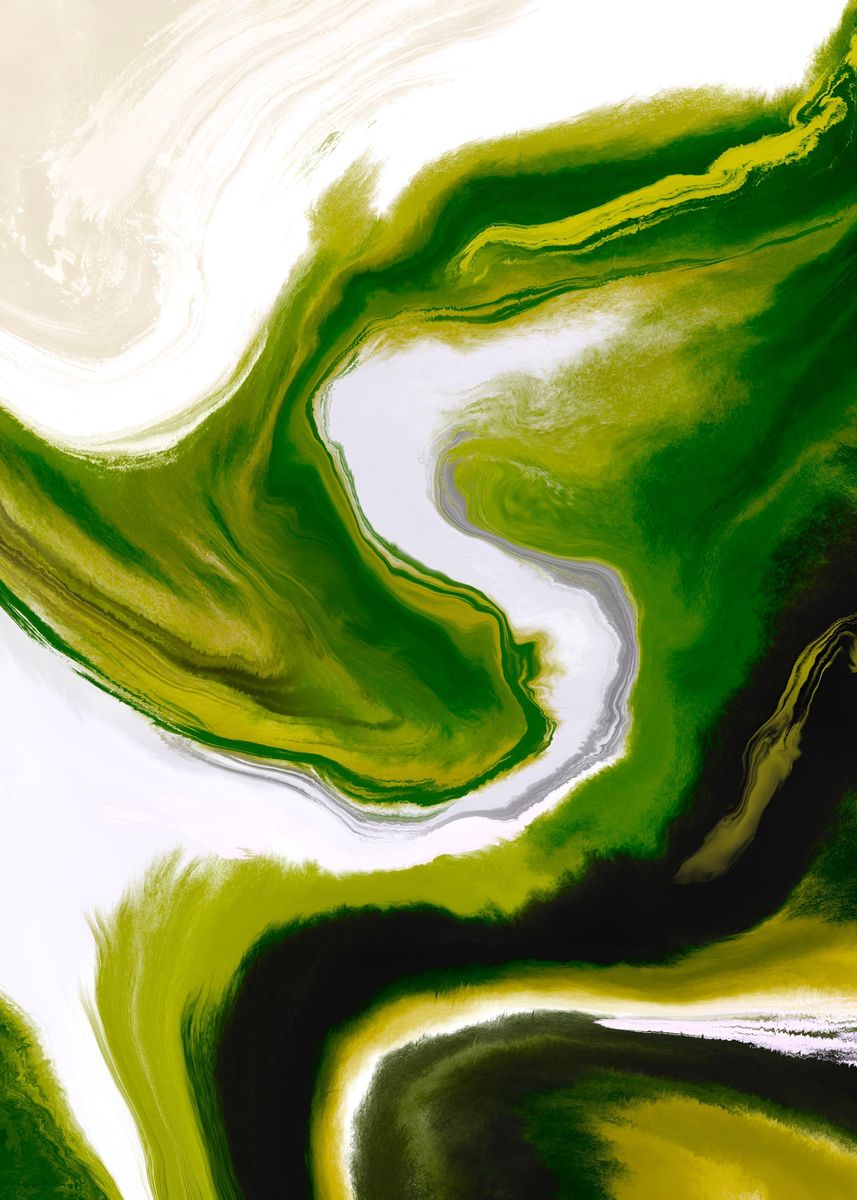 'Marble Digital Painting' Poster, picture, metal print, paint by Ydha ...