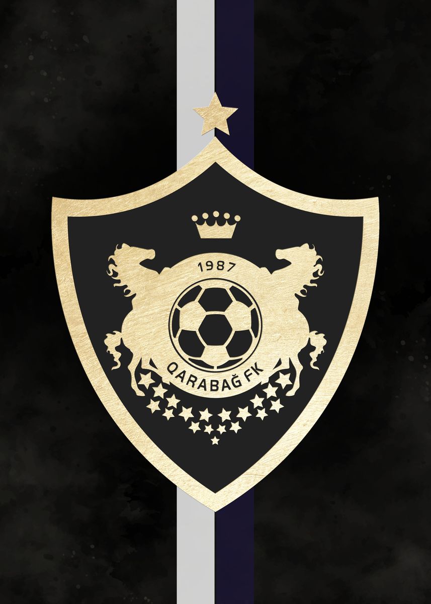 'Qarabag' Poster, picture, metal print, paint by Luke Vassel | Displate