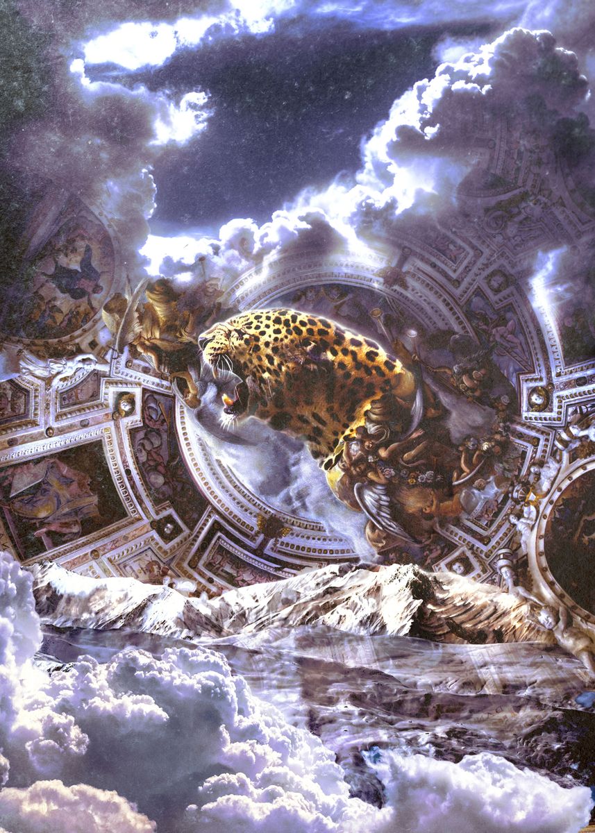 'A Calling' Poster, picture, metal print, paint by Voja | Displate