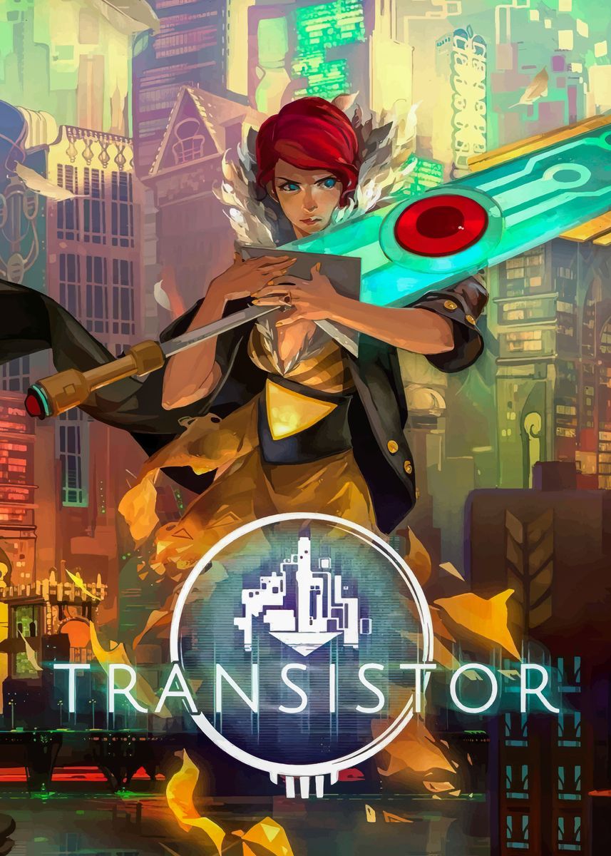 'Transistor' Poster, picture, metal print, paint by V Styler | Displate
