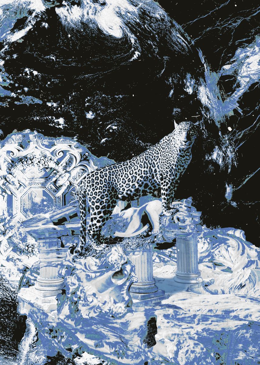 'Utopia' Poster, picture, metal print, paint by Voja | Displate