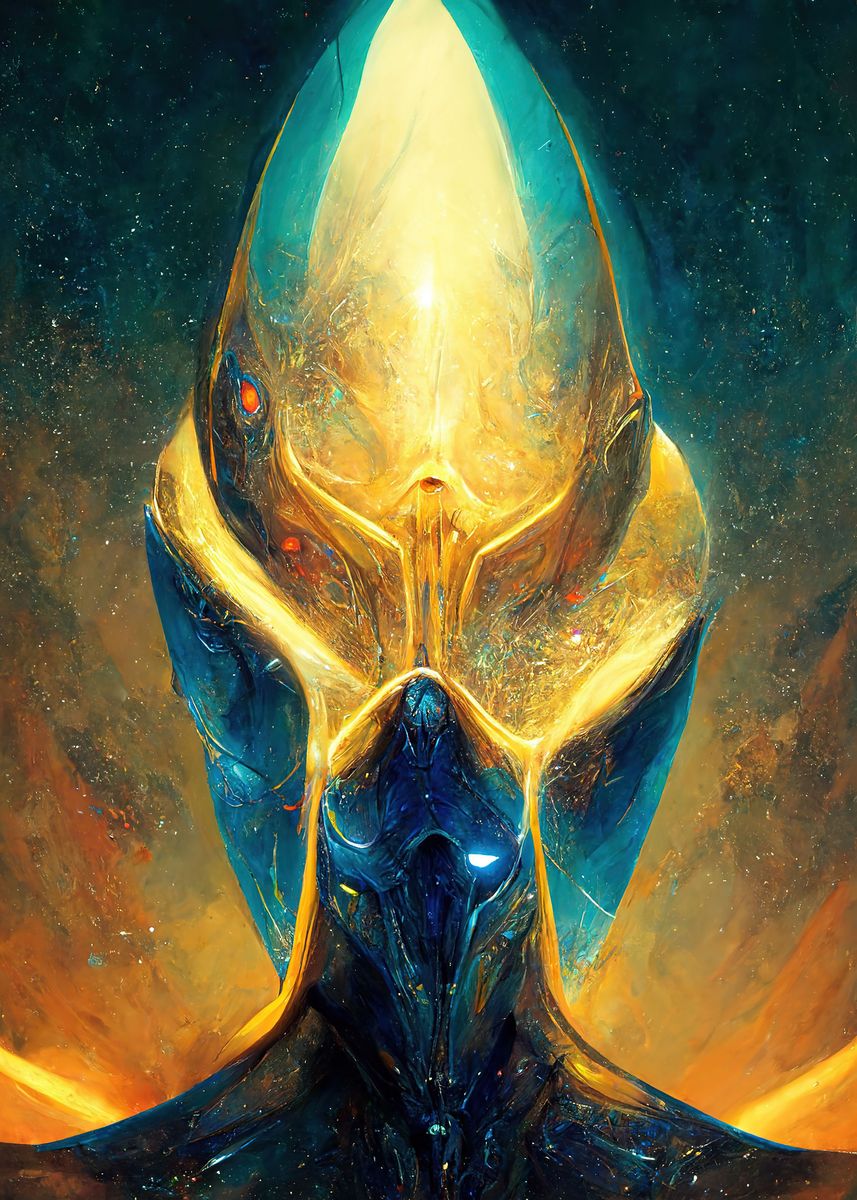 'Alien pod' Poster, picture, metal print, paint by Mezma and Azzayal ...