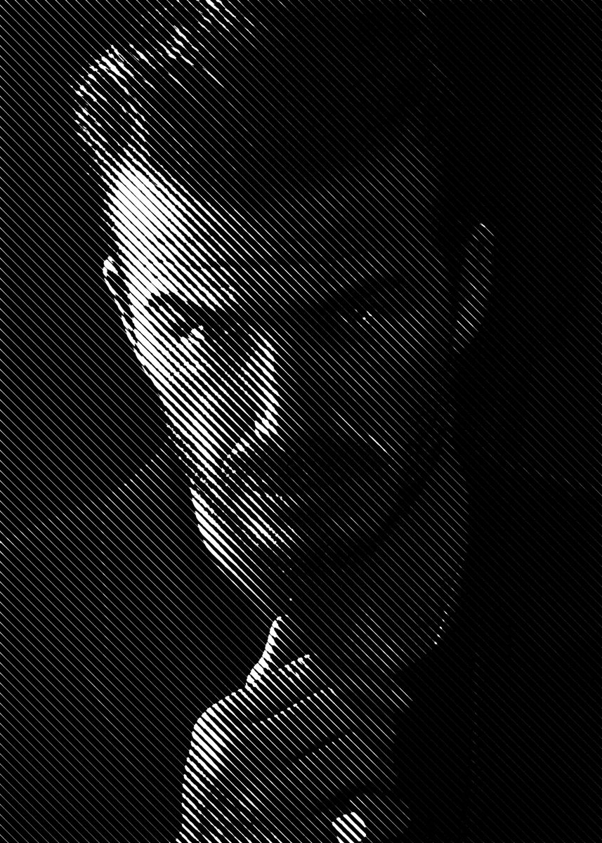 'david' Poster, picture, metal print, paint by Exclusive Metal Printz ...