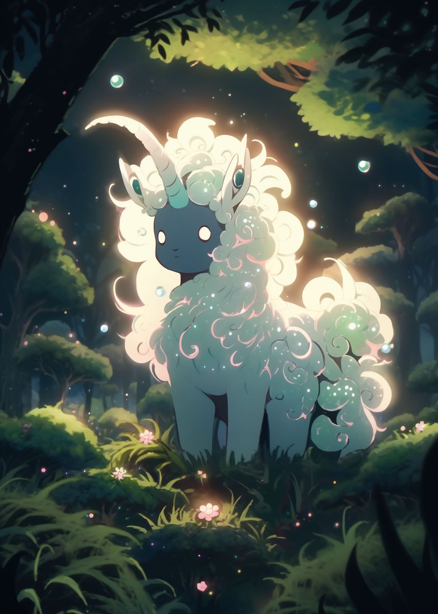 'Kirin Spirit' Poster, picture, metal print, paint by Fox FX | Displate