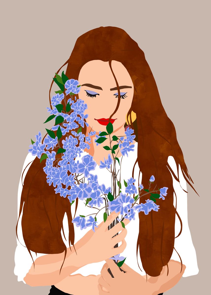 'The Becoming' Poster, picture, metal print, paint by 83 Oranges by Uma ...