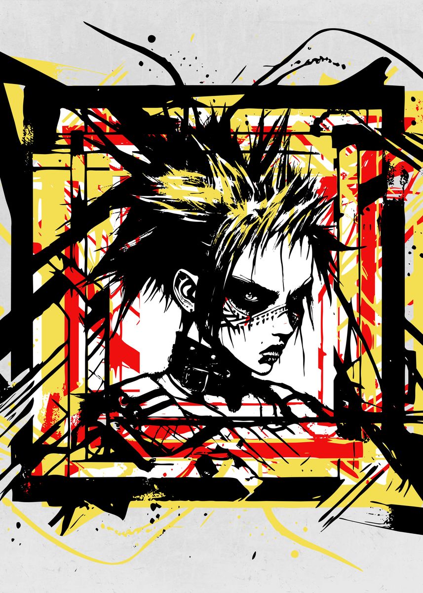 'Digital Punk ' Poster, picture, metal print, paint by Ilya Danilov ...