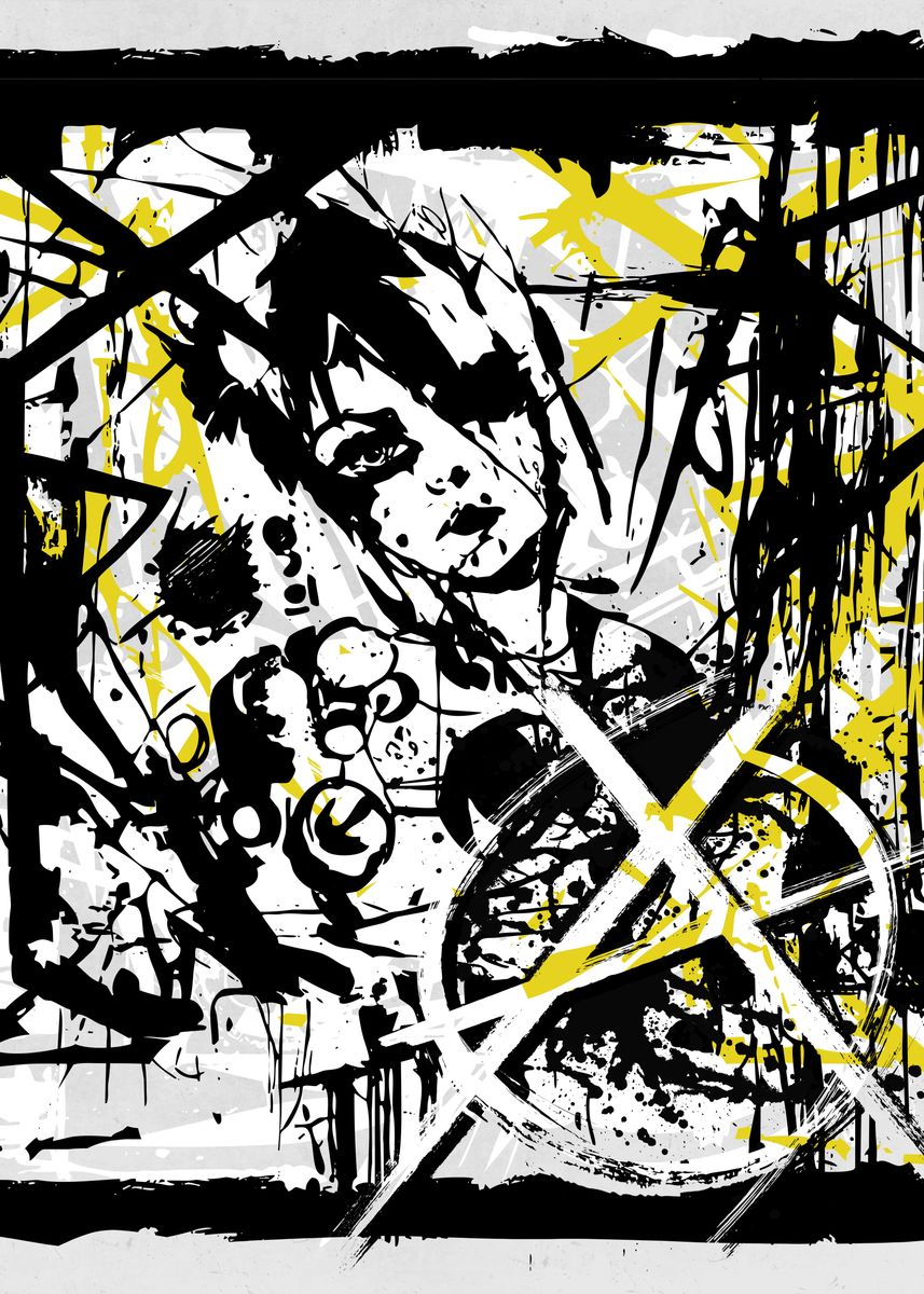 'Digital Punk ' Poster, picture, metal print, paint by Ilya Danilov ...