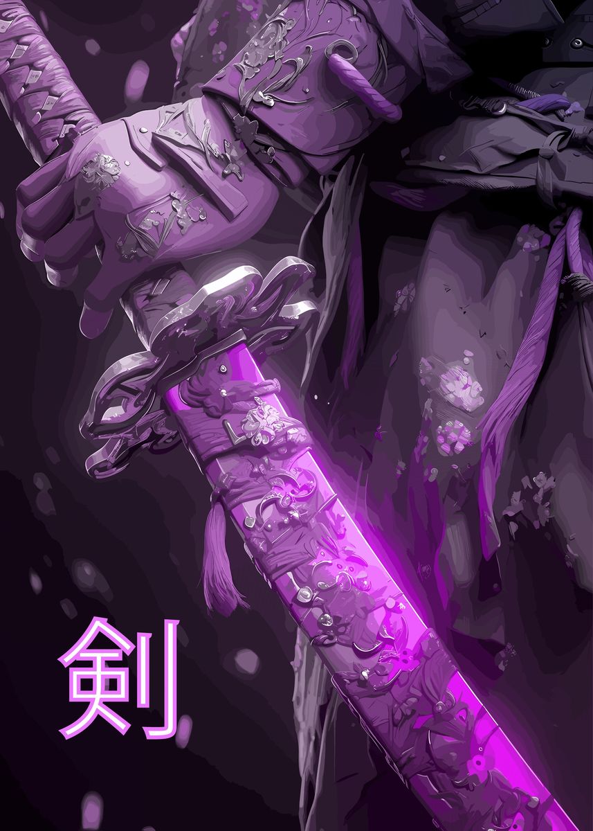 'sekiro sword' Poster, picture, metal print, paint by your poster land ...