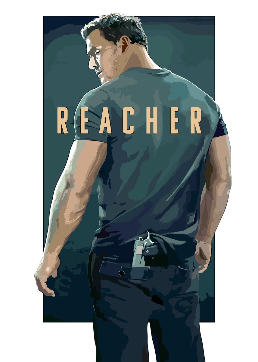 'reacher' Poster, picture, metal print, paint by Havana Junky | Displate