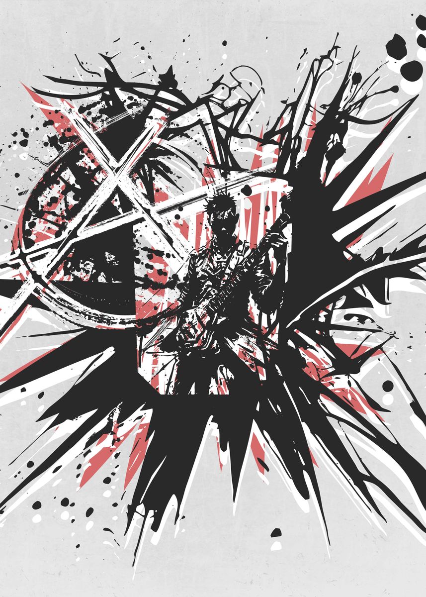 'Digital Punk ' Poster, picture, metal print, paint by Ilya Danilov ...