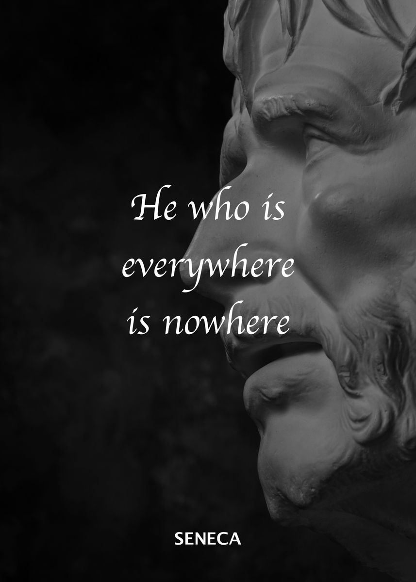 'Seneca' Poster, picture, metal print, paint by Graphix313 | Displate